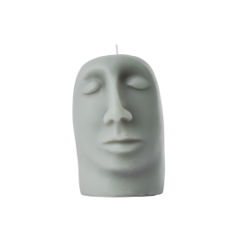 SCULPTURAL CANDLE - gleam - grey | Carrol Boyes ZA